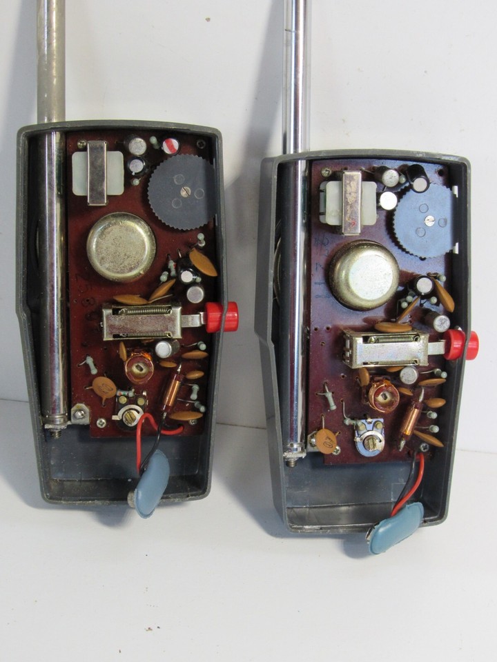 Rare VINTAGE 1970'S ARCHER Radio Shack WALKIE TALKIE 2-WAY LOT OF 2 ...