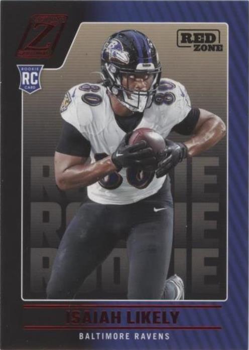 2022 Panini Zenith - Rookies Isaiah Likely #193 Red Zone (RC) for sale ...