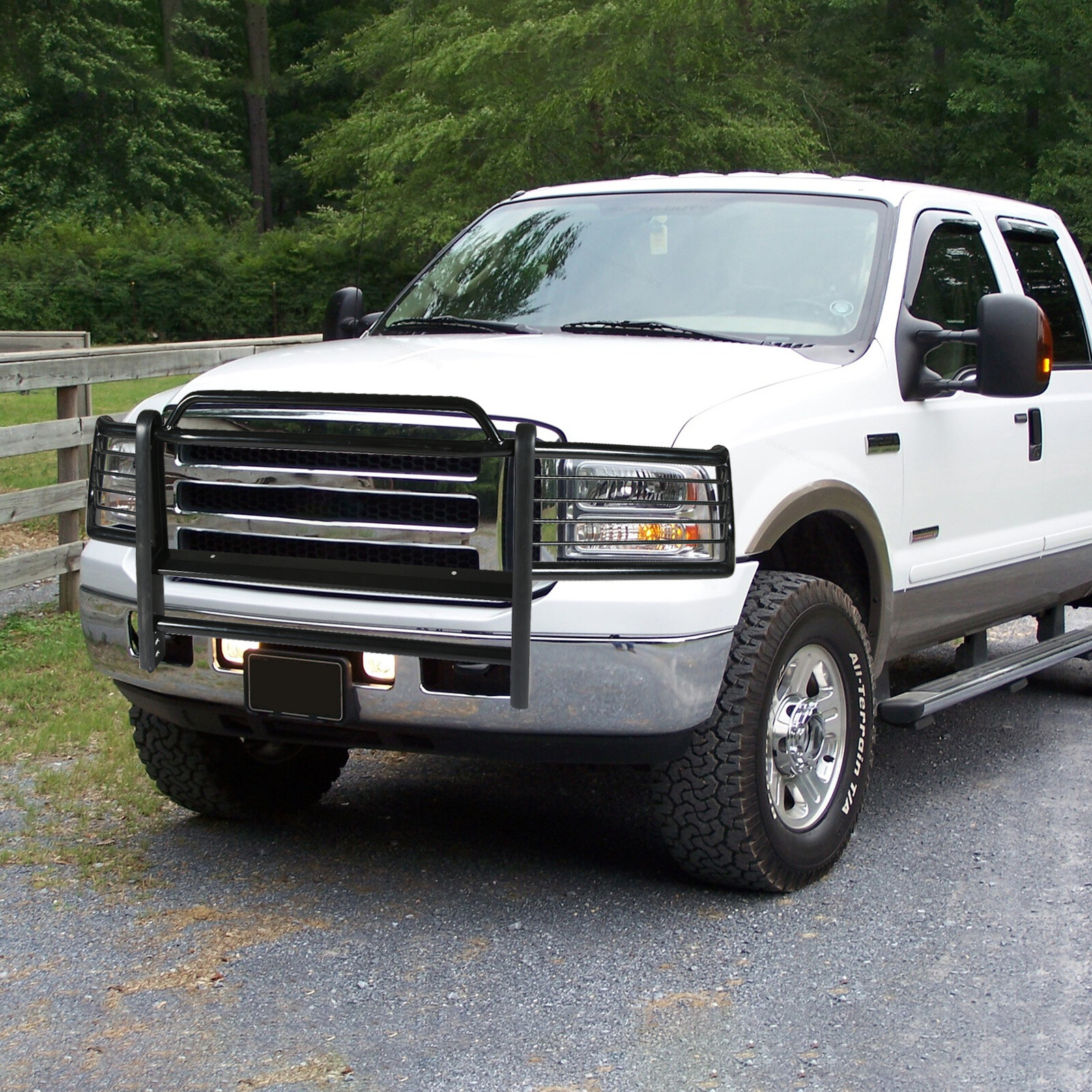 Front Bumper Grill Brush Guard Fit For 99-07 F250 F350 F450 F550 00-06 ...