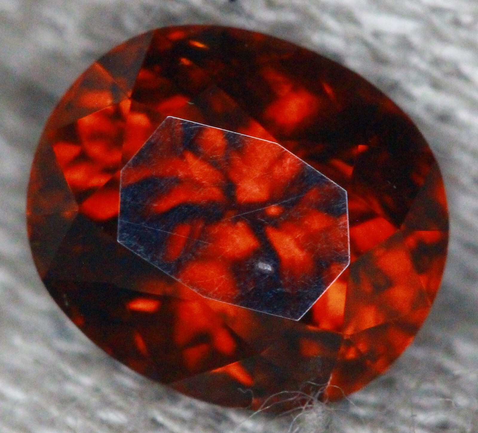 4.20 ct Ultra Rare Color Change Natural Bastnasite Rutile inside Cut ...