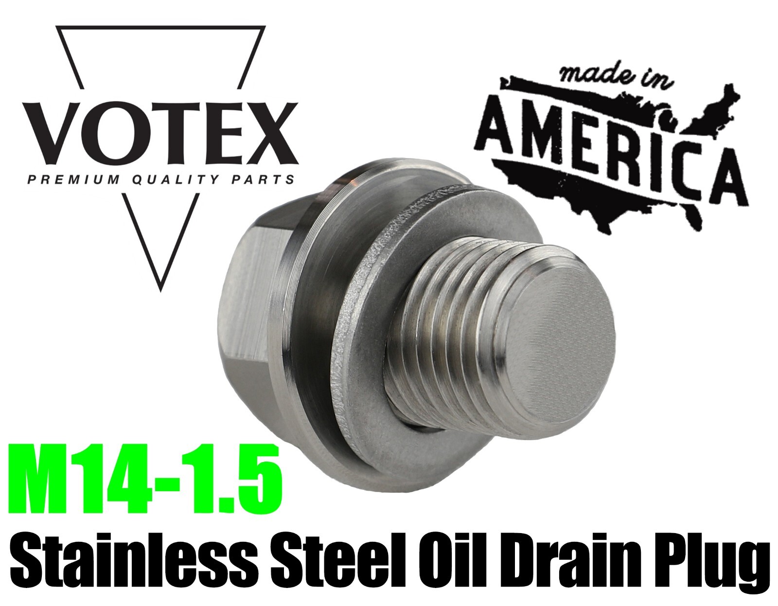Stainless Steel Oil Drain Plug fits AMC, EAGLE, FIAT, JEEP | eBay
