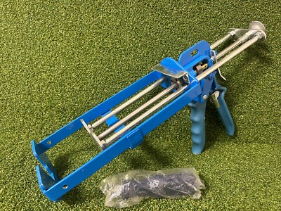600 ML 1:1 Dual Cartridge Caulking, Epoxy, Adhesive Gun Applicator Hand ...
