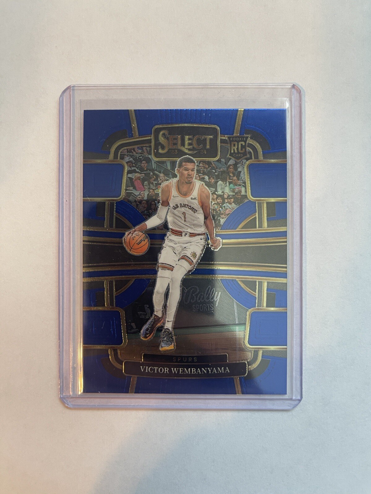 2023-24 Panini Select NBA Victor Wembanyama Blue Concourse Base RC ...