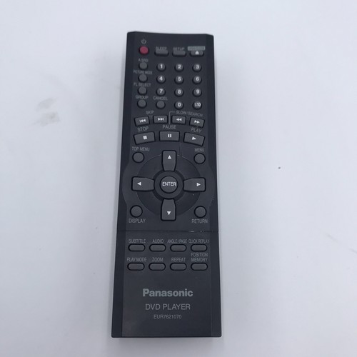 PANASONIC DVD Player Remote Control EUR7621010 DVD-S31 DVD-S35 DVD-S31S ...