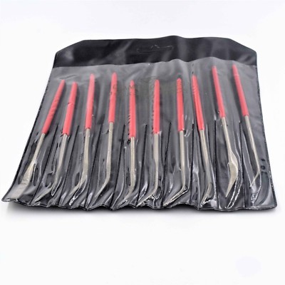 10 Pieces Diamond Coated Riffler File Mechanical Watch Jewelry Files ...