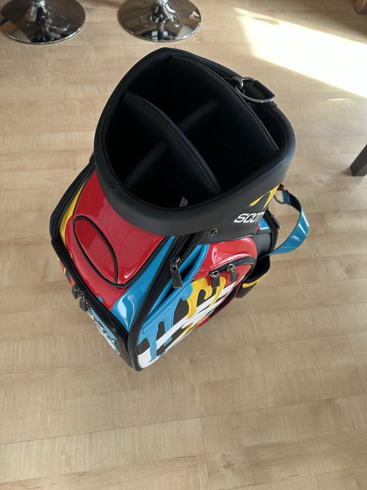 Scotty Cameron Staff Golf Bag - NEW -Paint Drip Limited Release ...
