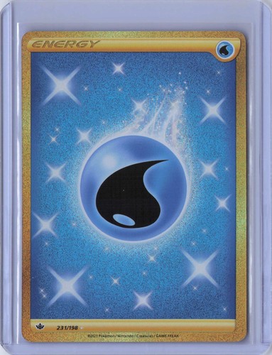 Water Energy (Secret) #231/198 SWSH06: Chilling Reign | eBay
