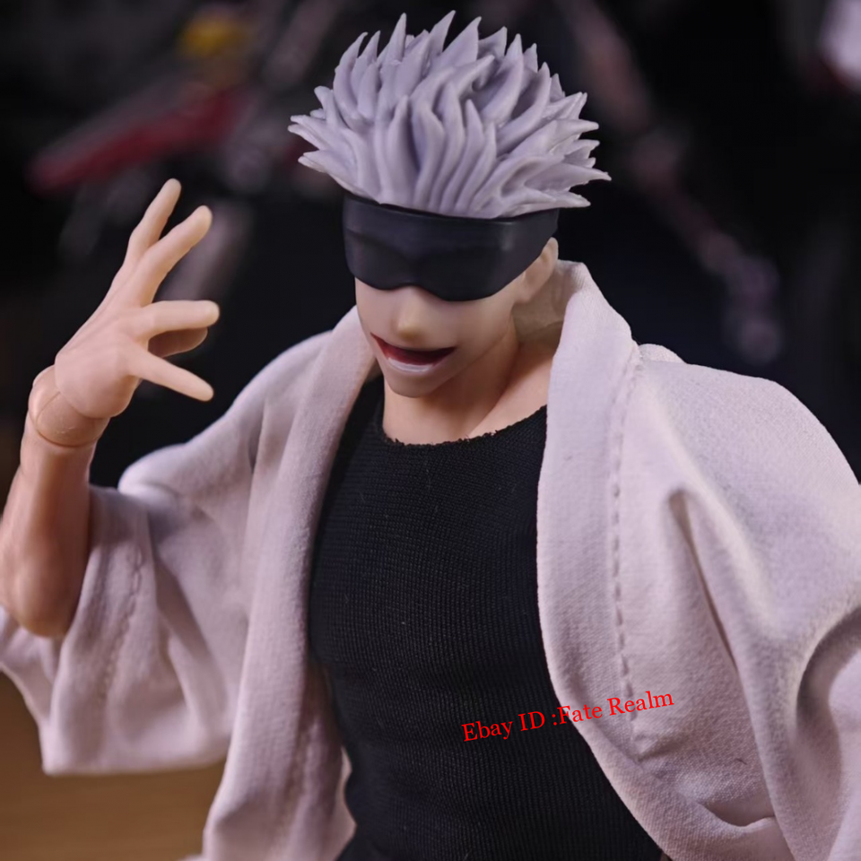 1/12 Custom Wired Clothes Set For 6'' VTOYS Satoru Gojo Action Figure ...