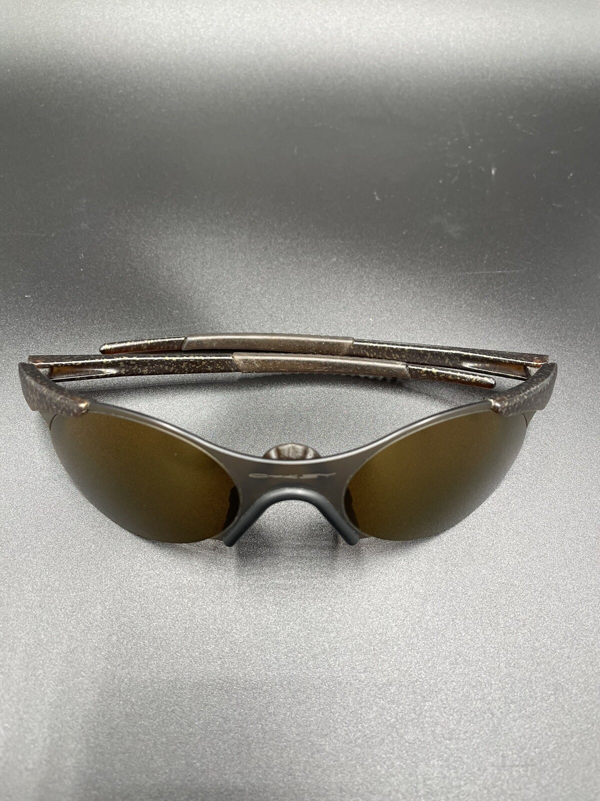 oakley zero 0.4 glitter gulch w gold iridium lenses | eBay