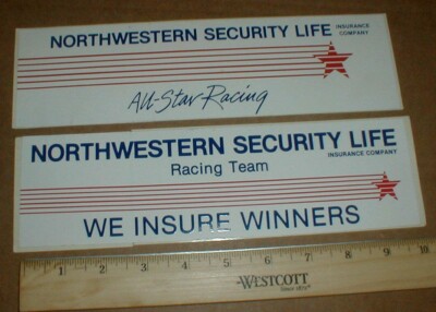 vtg Northwestern Security Life Insurance Company old Nascar Racing ...