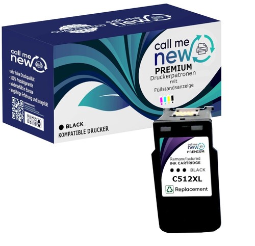 Callmenew Premium Ink Cartridge for Canon PG-512 Pixma MP499 MP490 ...