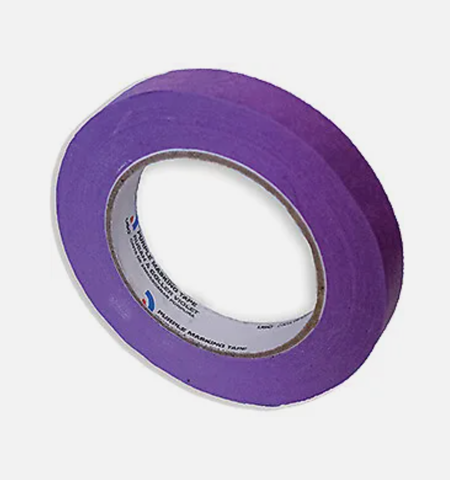 Professional Grade 3/4 " Masking Tape - Competes with 3M 6652 Yellow ...