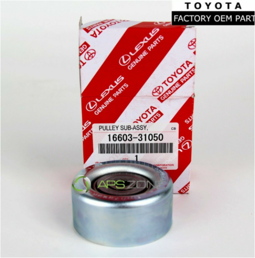 GENUINE TOYOTA TACOMA TUNDRA LEXUS LS500 DRIVE BELT IDLER PULLEY OEM ...