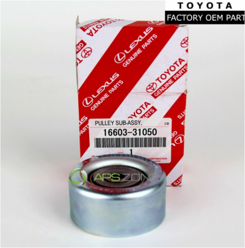 GENUINE TOYOTA TACOMA TUNDRA LEXUS LS500 DRIVE BELT IDLER PULLEY OEM ...