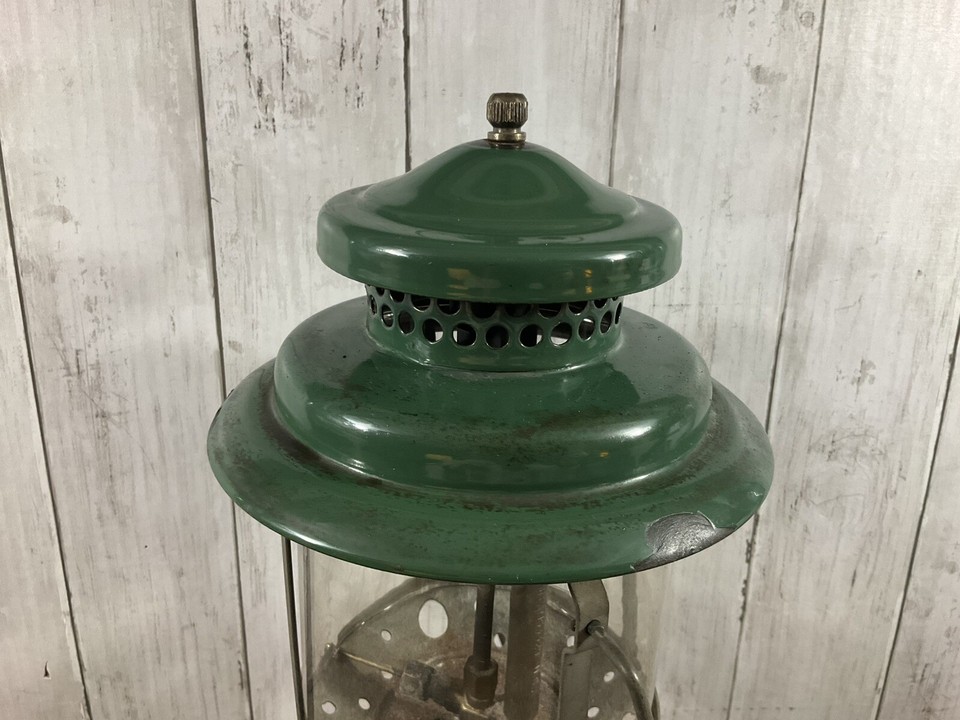 Coleman Lamp & Stove Co. Lantern 1910 Early Model W/ Wooden Box Carrier ...