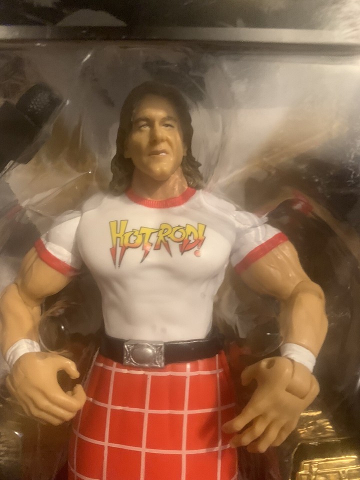 WWF WWE CLASSIC SUPERSTARS SERIES 4 ROWDY RODDY PIPER JAKKS PACIFIC HOT ...