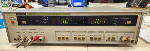 LEADER Model LCR-745. CPU Controlled Digital LCR Meter, TESTED | eBay