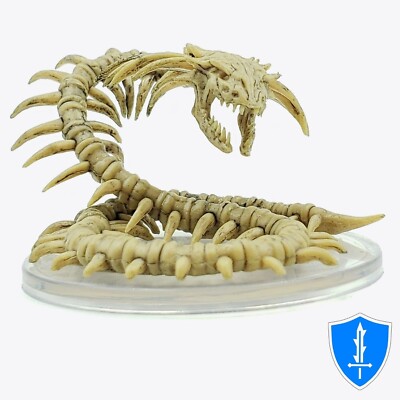 Bone Naga - Boneyard #40 D&D Icons of Realms Skeleton Snake Miniature ...