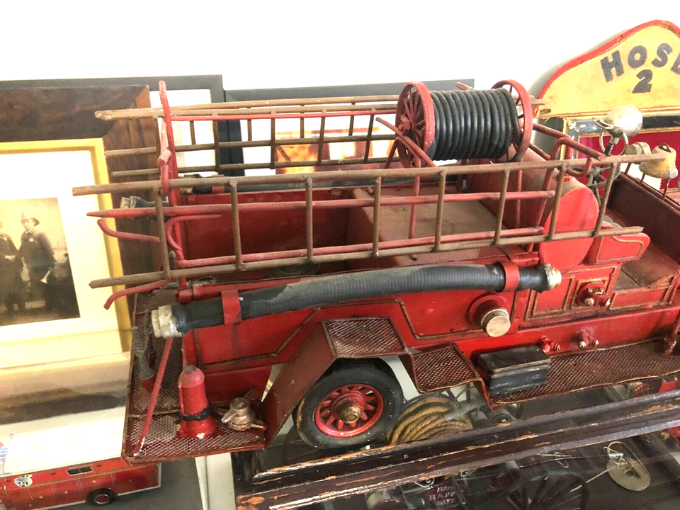 American La France Handmade Metal Fire Engine Model | eBay