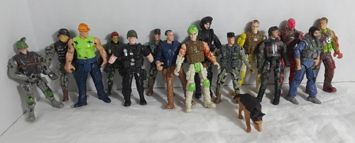 Toys Used Action Man Army Military Soldier LOT OF 15 | eBay