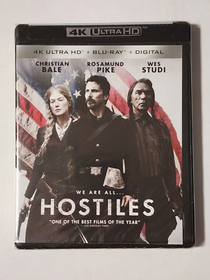 SEALED HOSTILES 4K ULTRA HD BLU-RAY CHRISTAIN BALE ROSAMUND PIKE | eBay