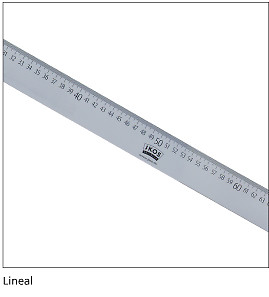 Schneiderlineal langes Lineal 1 Meter lang 100cm aus Alu Leichtmetall ...