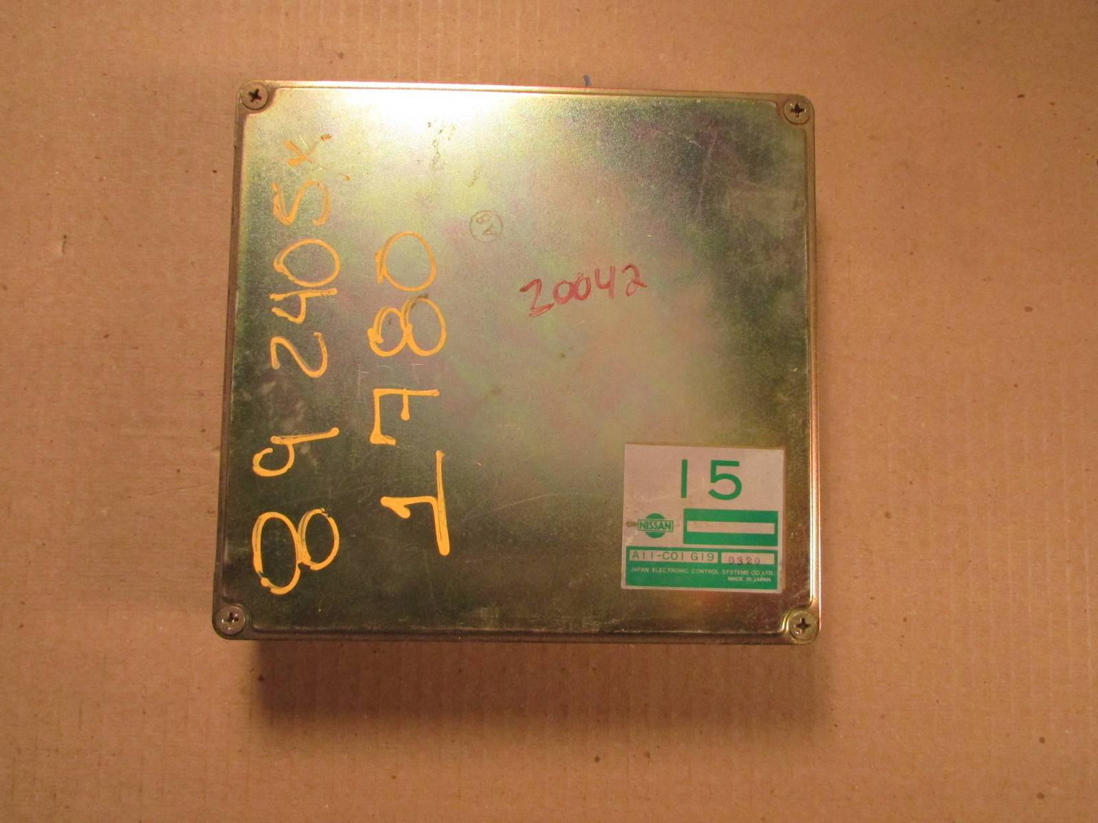 NISSAN 240SX ECU ECM COMPUTER A11-C01 G19 | eBay