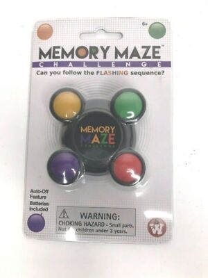 Memory Maze Challenge Handheld Game FLASHING Sequence NEW SEALED | eBay