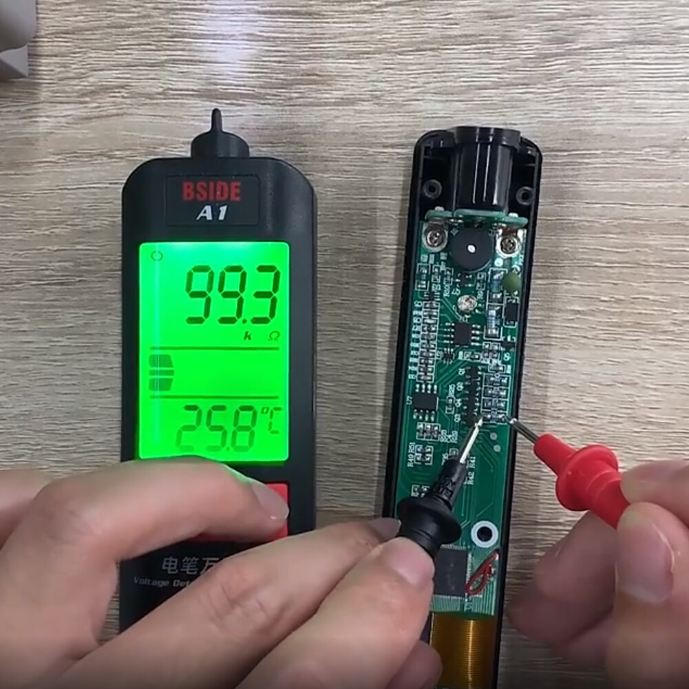 A1 Fully Multimetro Automatic Digital Multimeter with LCD Backlight ...