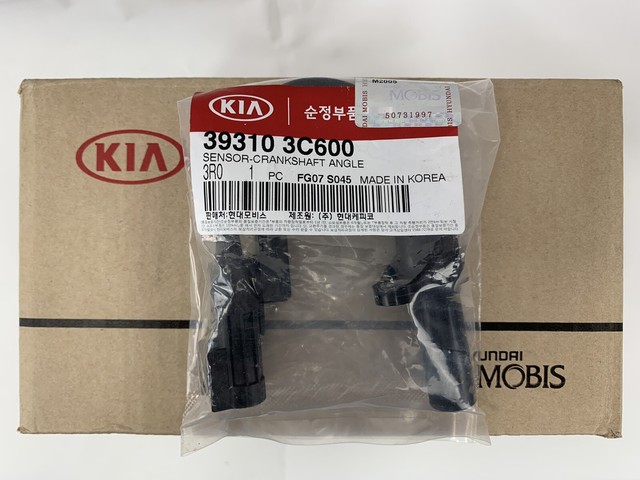Genuine OEM Engine Crankshaft Position Sensor for Kia 393103C600 for ...