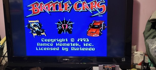 Battle Cars Snes (Super Nintendo Entertainment) Authentic Cart Only ...