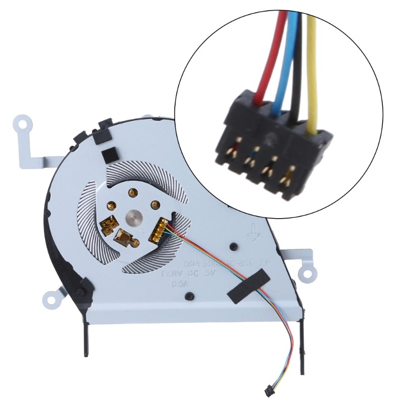 DC5V 0.5A CPU Fan Notebook Cooling Fan for ADOL 13U/13F Vivobook S13 ...