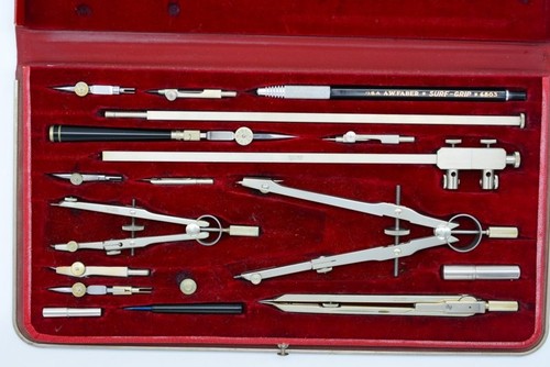 LEITZ MECHANICAL DRAWING SET, MODEL NUMBER 1631 LBP | eBay