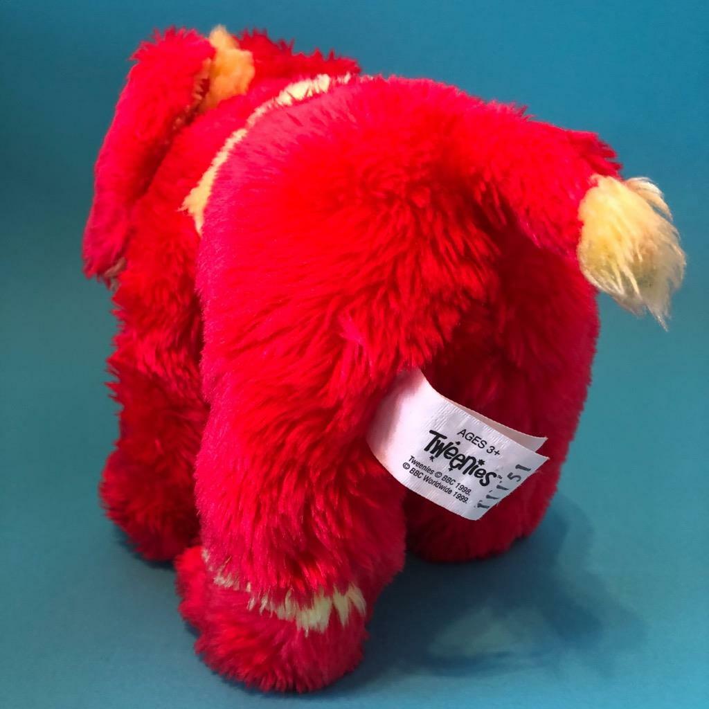 Vintage CBeebies Tweenies Doodles Kids TV Plush Soft Toy Red Dog 8 ...