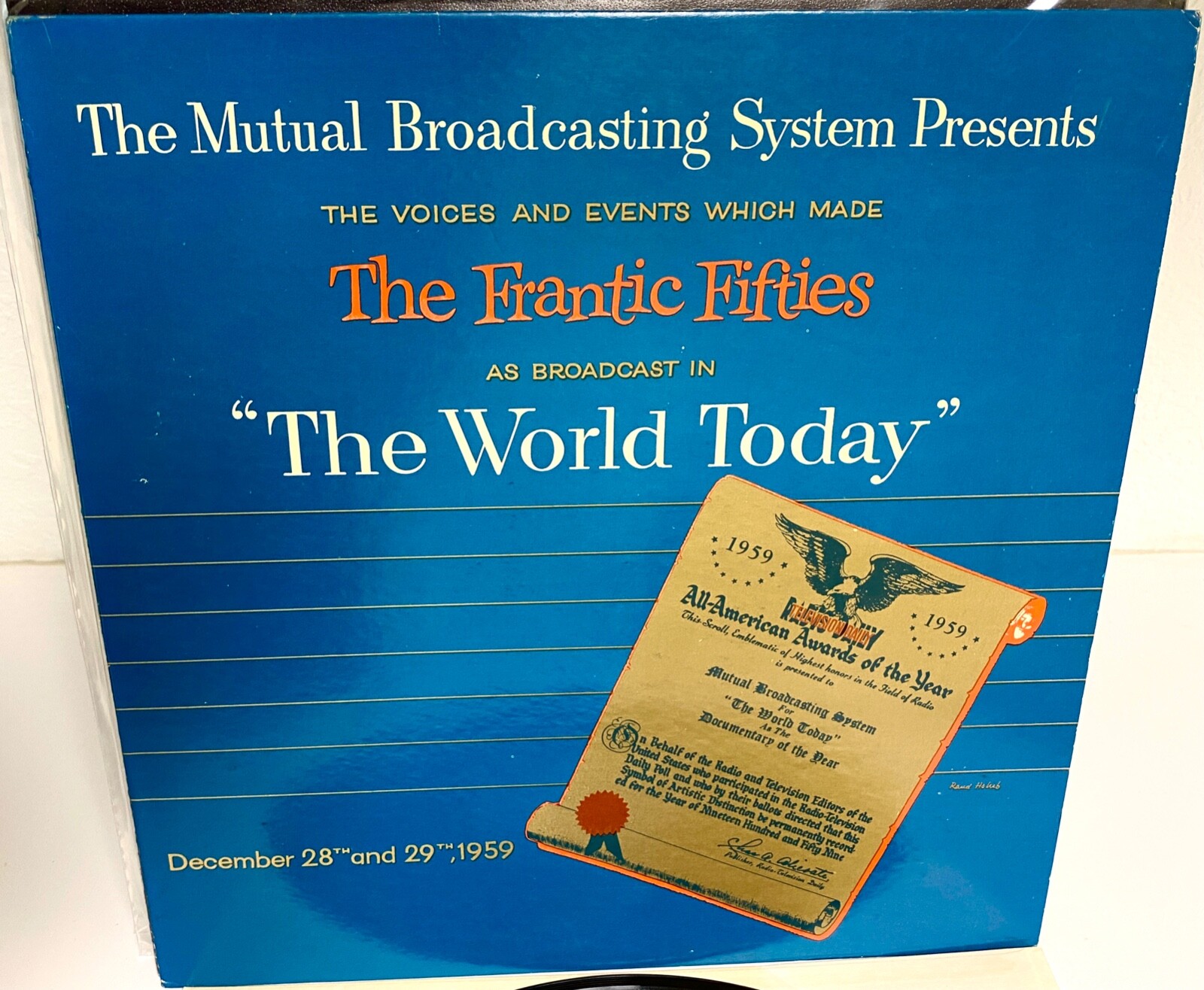 ELVIS PRESLEY Mutual Broadcasting System Presents THE FRANTIC FIFTIES ...