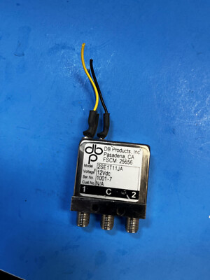 Ducommun RF 2SE1T11JA Relay SMA DC to 26.5 GHz 12 V DC | eBay