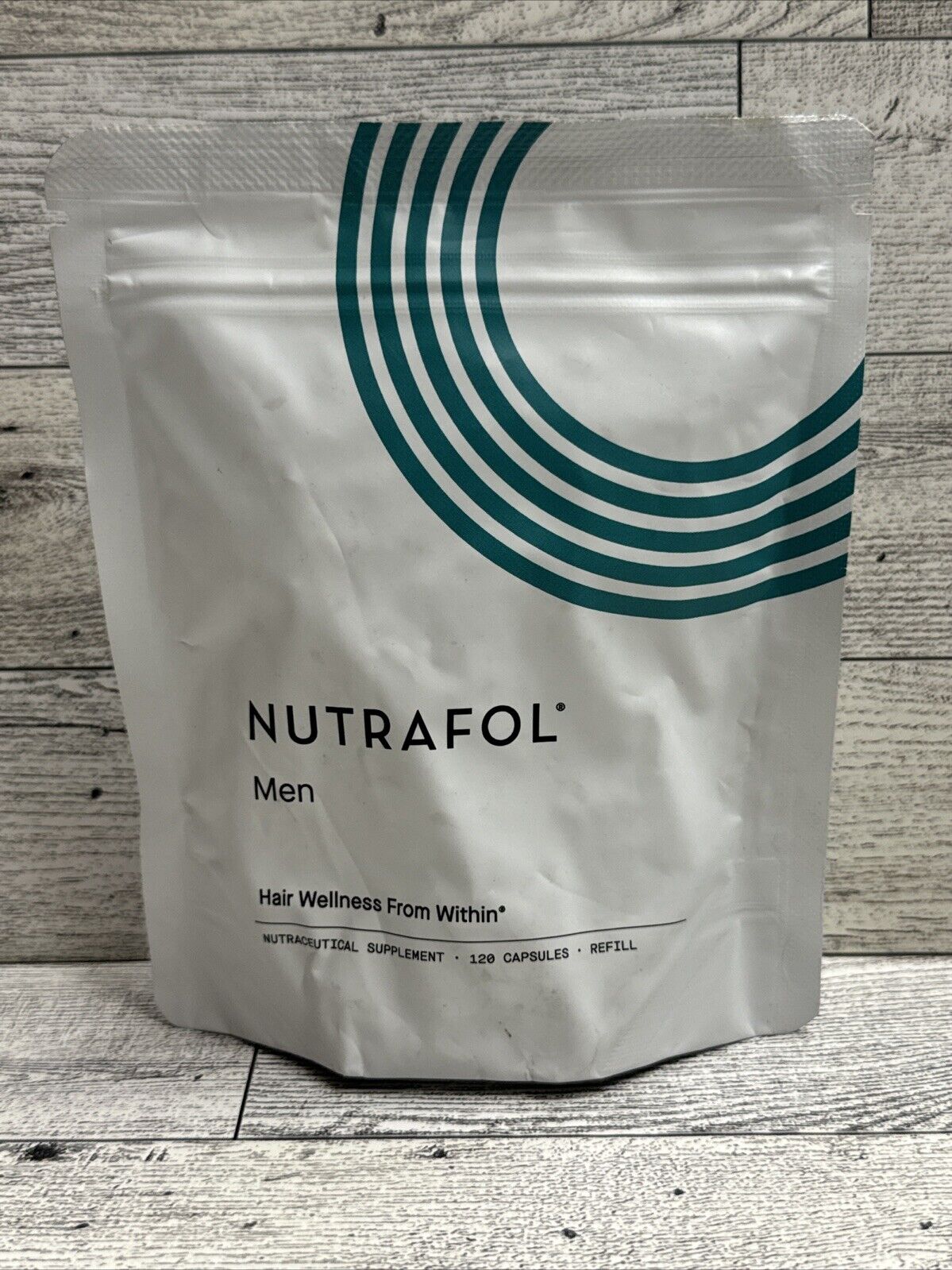 NUTRAFOL Men's Hair Growth Supplement Capsules - 120 Count Refill | eBay