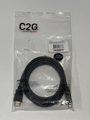 C2g 6ft High Speed HDMI Cable with Ethernet NEW | eBay
