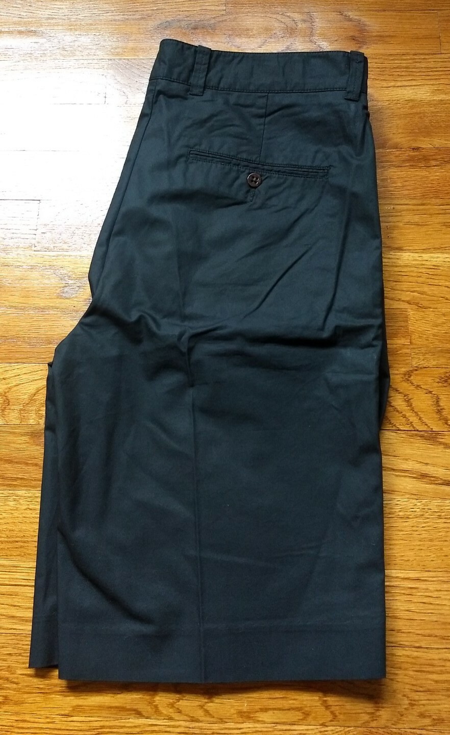 LINCS DAVID CHU Golf Pleated Black Cotton Shorts Tag … - Gem