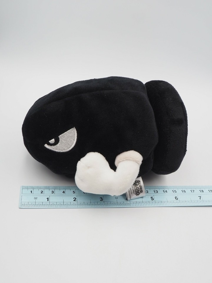Magnum B1808 Banzai Bill Bullet Super Mario Sanei Plush 6" Toy Doll ...
