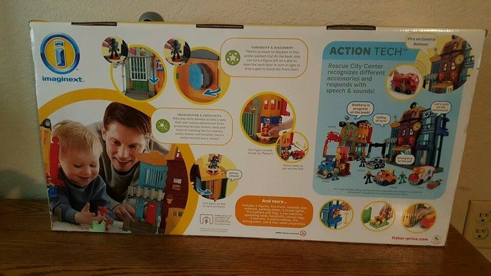 FISHER-PRICE IMAGINEXT RESCUE CITY CENTER NIB FREE SHIPPING | eBay