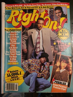Vintage Right On Magazine May 1991 | eBay