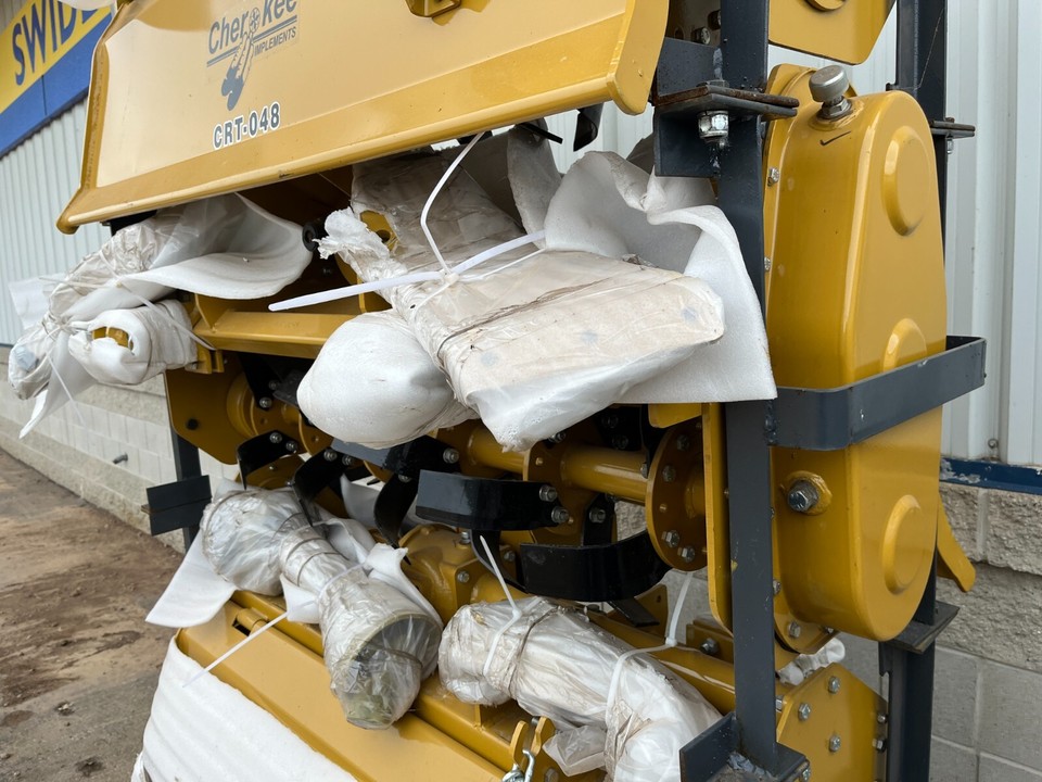 Cherokee CRT-048 3 Point Tiller - 4' FT 48" CAT I HITCH TRACTOR PTO ...