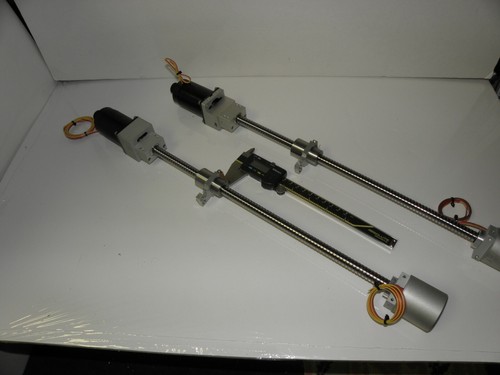 Two Drives Steinmeyer precision Ball screw (05/29/V) with motor and ...