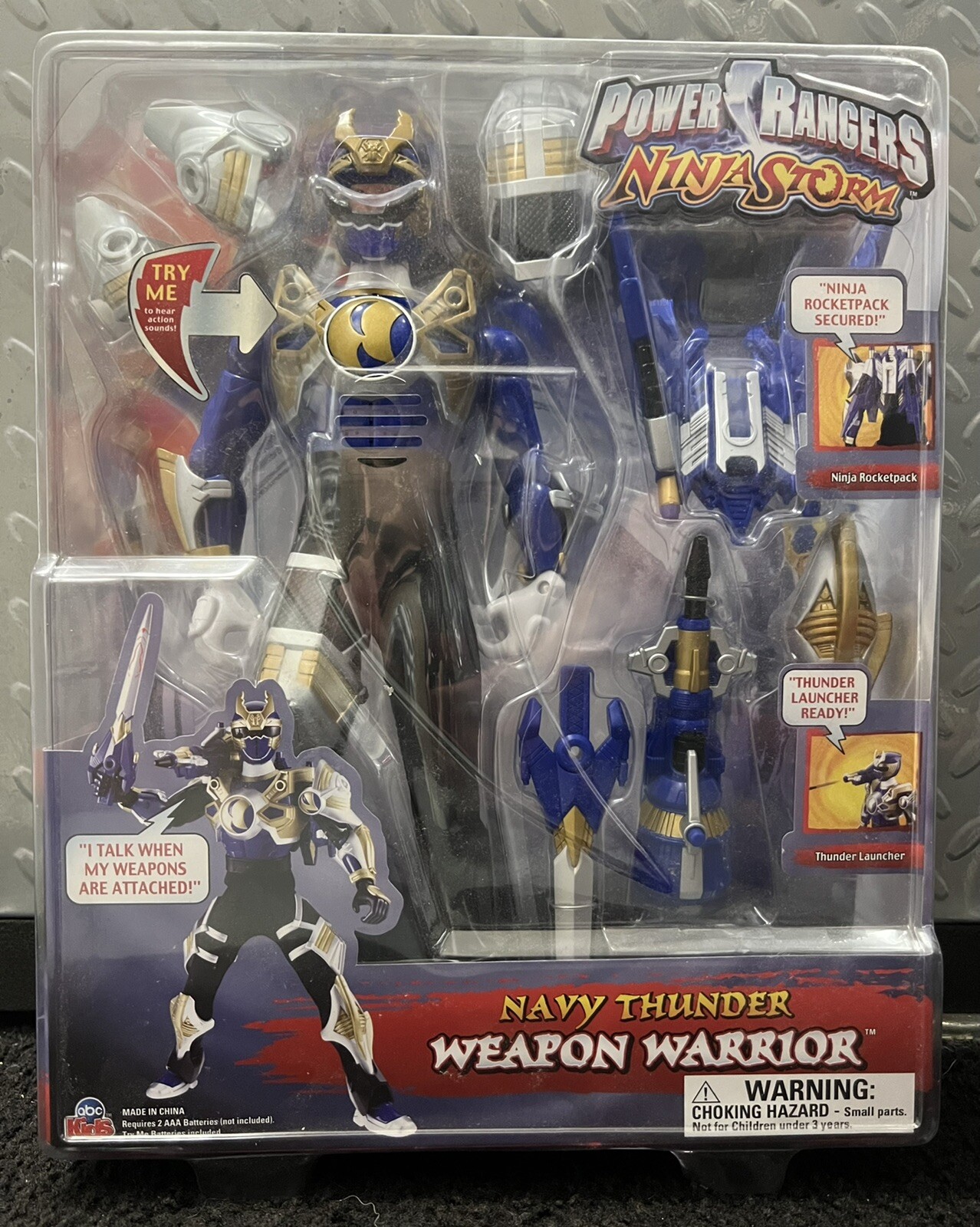 Power Rangers Ninja Storm Thunder Rangers Weapons