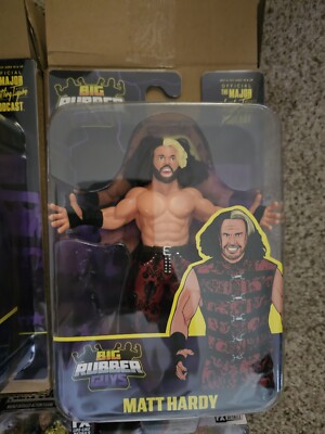 Big Rubber Guys IN HAND Matt Hardy Major Bendies LJN Vintage Wrestling ...
