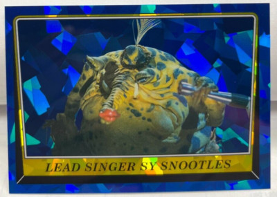 Singer Sy Snootles 2023 Topps Chrome Sapphire Star Wars Return of the ...