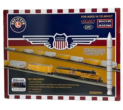 Lionel Union Pacific Rocket Booster Train Set | Legacy ES44AC | O Scale ...