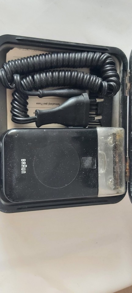 Vintage Braun Electric Shaver – With Original Box – Made in Germany ...