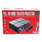 RCA RPJ167 Wi-Fi Bluetooth Native 1080p Projector 4K Supported Indoor ...